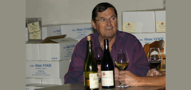 Alain Voge, mort d’un grand vigneron ardéchois - Paris-Bistro